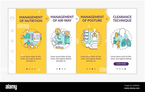 Pulmonary Rehabilitation Onboarding Vector Template Stock Vector Image And Art Alamy