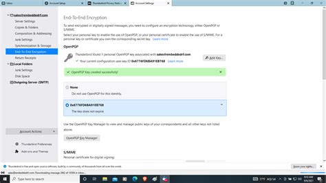 How To Install Thunderbird Email Client And Configure Pgp Rsa Public Private Key Encryption A
