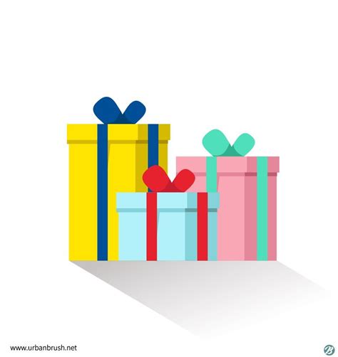 선물상자 일러스트 Ai 무료다운로드 Free T Box Illustration Urbanbrush 선물 상자 선물박스 여행 카드
