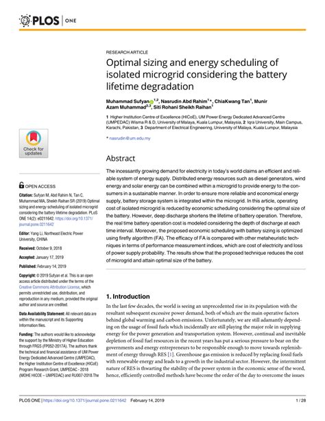 Pdf Optimal Sizing And Energy Scheduling Of Isolated Microgrid