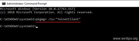 How To Enable Telnet Client In Windows 10