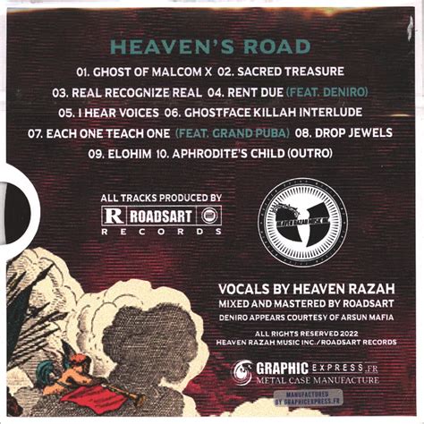Heaven Razah Hell Razah X Roadsart Heaven S Road Cd Eu