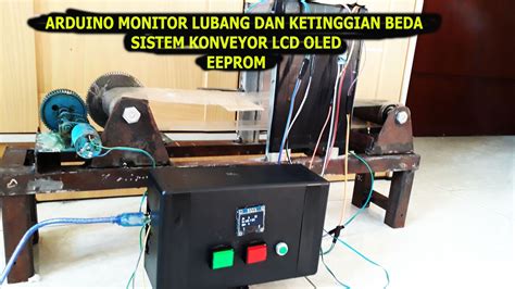 Membuat Alat Kendali Konveyor Deteksi Lubang Dan Ketinggian Benda Arduino Sensor Ldr Dan