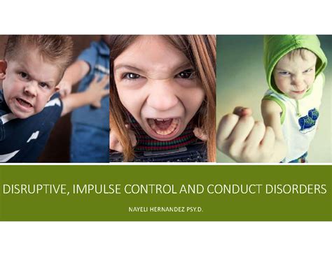 5 su 23 disruptive behavior disorders disruptive impulse control and