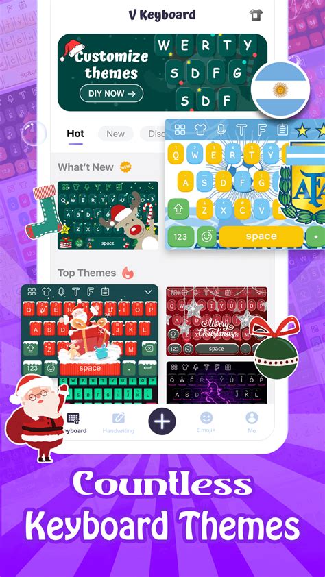 V Keyboard Diy Themes Fonts Per Iphone Download