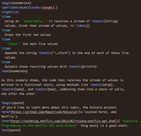 LaTeX And The Matrix Alvinalexander Com