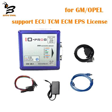 Io Prog Licencia Completa Para Gmopel Ecu Tcm Bcm Eps Io Terminal Añadido Bien Probado