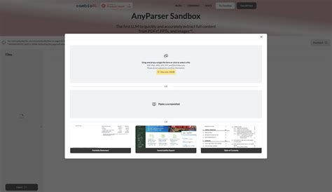 Cambioml Anyparser Api The First Llm For Document Parsing With Accuracy And Speed