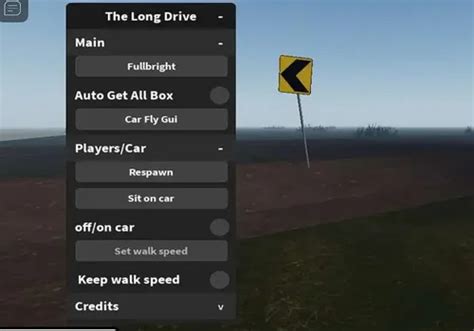The Long Drive Script Fullbright Auto Get All Box Walkspeed