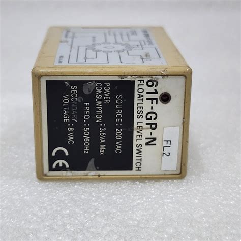 OMRON 61F GP N FLOATLESS LEVEL SWITCH 200VAC