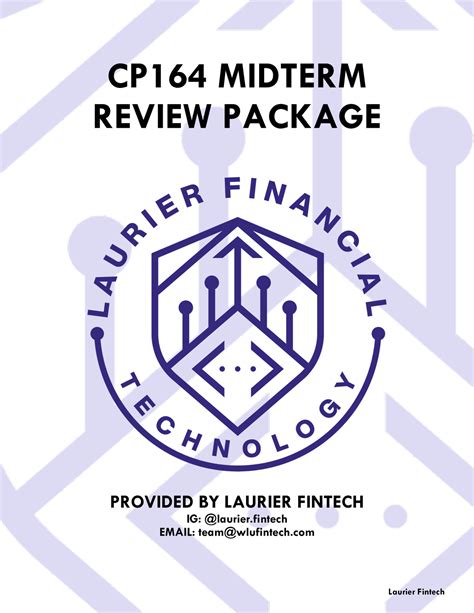 Review Package Midterm Cp164 Midterm Review Package Provided By