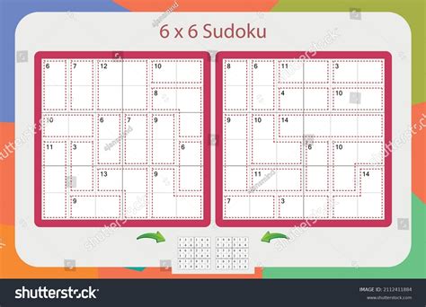Sudoku Game Answers Simple Vector Design Stock Vector Royalty Free 2112411884 Shutterstock