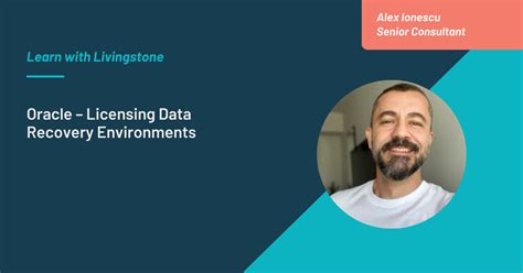 Oracle Licensing Data Recovery Environments