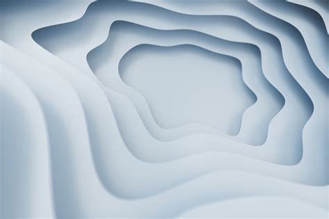 추상 흰색 종이 컷 배경 종이 컷 템플릿 디자인 레이아웃 프레젠테이션 전단지 배너 포스터 및 브로셔를 위한 3d 흰색 릴리프 효과 지형 계층화 된 곡선 종이 접기 3d