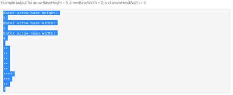 C How To Understand Code On ZyBooks Ch 4 Program Drawing A Half Arrow Stack Overflow