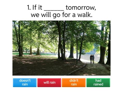 Conditional Sentences Quiz