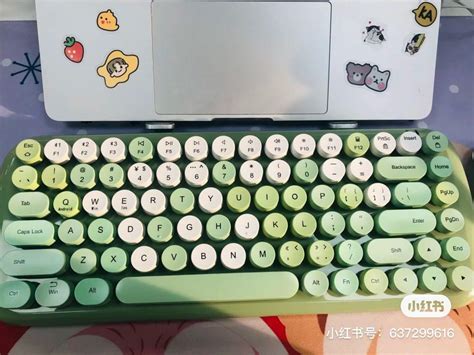 Bnib Moffi Wireless Keyboard And Mouse In Avocado Green Computers And Tech Parts And Accessories