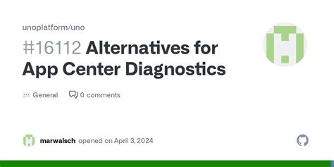 Alternatives For App Center Diagnostics · Unoplatform Uno · Discussion