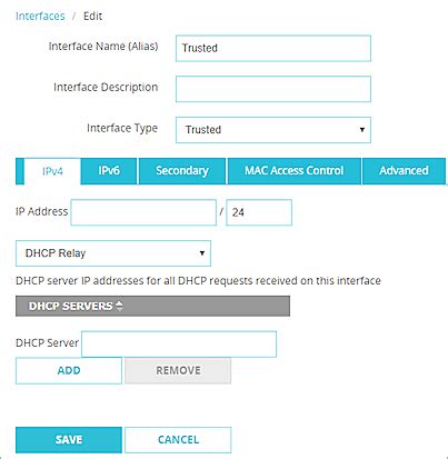 Configure DHCP Relay