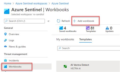how to import azure monitor sentinel workbooks portal and powershell