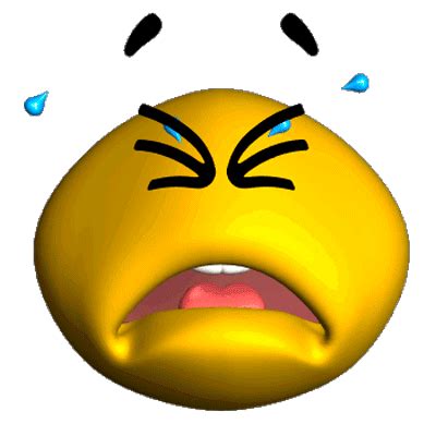 Crying Emoticon Animated 