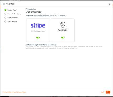 Testing Billing Meters Moesif Docs