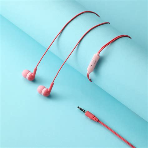 Jual Miniso Earphone Mm In Ear Kabel Headphone Untuk Apple Dan Android Dengan Kualitas Suara