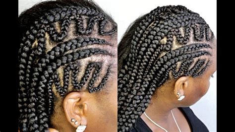HOW TO DO SIMPLE CORNROWS YouTube