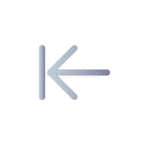 Previous Step Flat Gradient Color Ui Icon Stock Vector Illustration Of Start Arrow 254319804