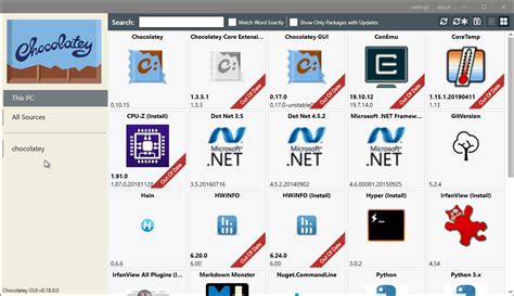 Explain Why There Are No Packages In Remote Views Issue Chocolatey Chocolateygui Github
