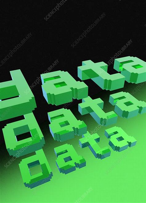 Data Conceptual Artwork Stock Image F Science Photo Library