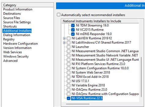 Solved Ni Visa Runtime Version For Labview 2018 Ni Community