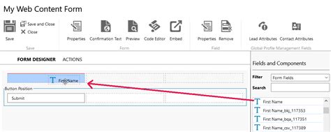 Create A Form With The Form Builder Clickdimensions Support