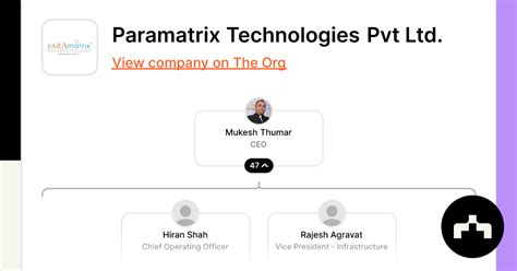 Paramatrix Technologies Pvt Ltd The Org