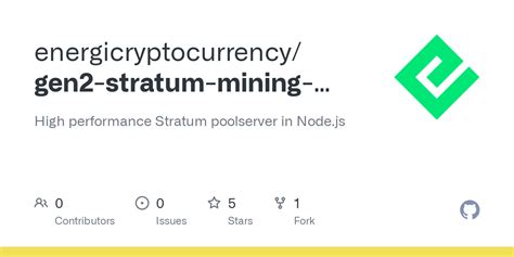 Github Energicryptocurrencygen2 Stratum Mining Pool High