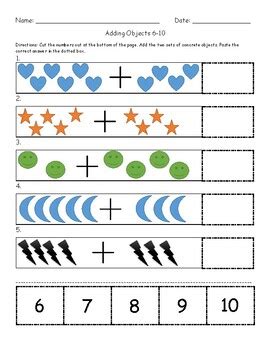 Adding Objects Sum To 10 By Simply Positive EDucation TPT