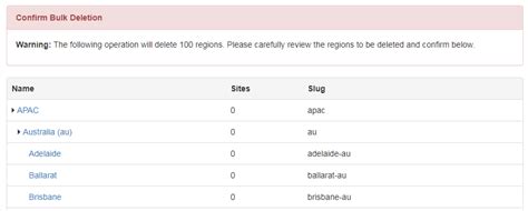 Counting Is Off When Mass Deleting Regions · Issue 2102 · Netbox Communitynetbox · Github