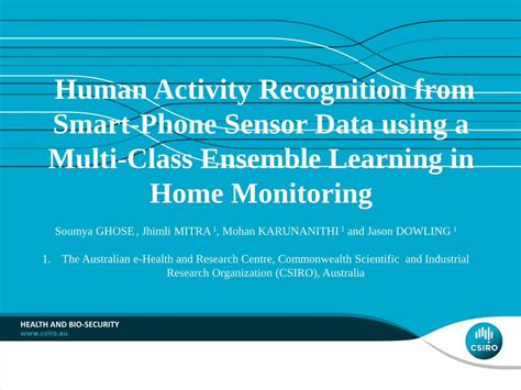 Pdf Human Activity Recognition From Smart Phone Sensor Data · 10 Human Activity