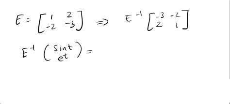 Solved We Wish To Solve The System Via Eigenvector Decomposition Let