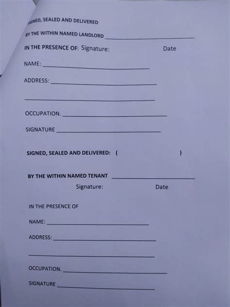 Should I Sign This Tenancy Agreement Properties Nigeria