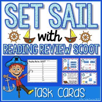 Reading Review SCOOT Task Cards And Recording Sheet By The Techie Teacher