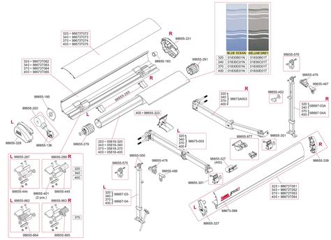 Fiamma Awning Replacement Parts