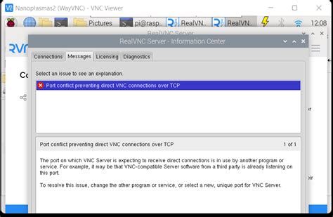 Rapsberry Pi 5 Vnc Issues Errors Gray Screen Black Screen No Vnc