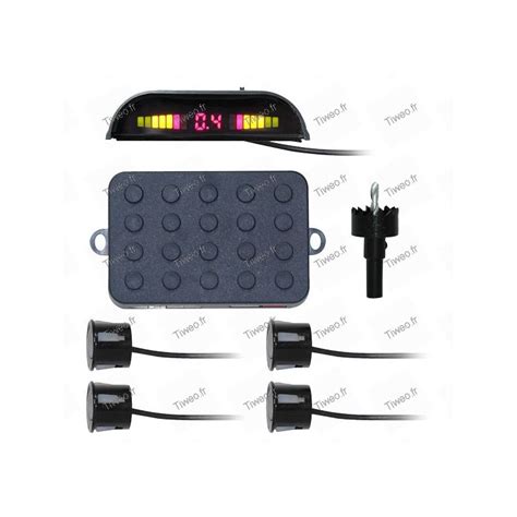 Radar De Recul Avec 4 Capteurs Et Afficheur