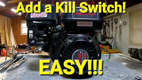 How To Install A Kill Switch On A Predator 212 Youtube