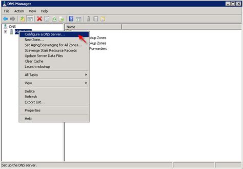How To Install And Configure Dns On Windows 2008 Server Applied Innovations Public Knowledgebase