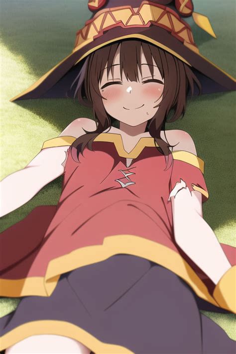 Megumin Aftermath Of Using Explosion By Aiweeabo On Deviantart