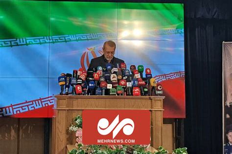 صحبت‌های علی لاریجانی پس از ثبت نام در انتخابات ریاست جمهوری ۱۴۰۳