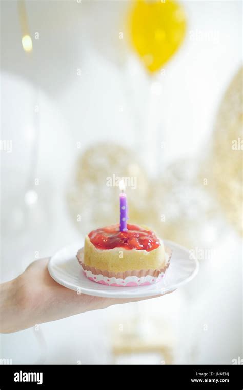 Cherry Mini Galette On A White Background Top View Rustic Style