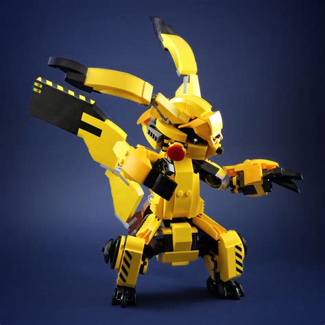 Pikachu Mecha LEGO Flickr